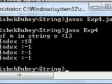 Java String Handling