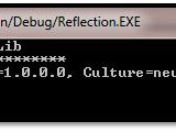 Using Reflection With C