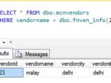 How To Create Scalar Value Function In Sql Server 2012