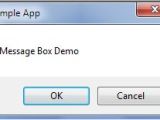 Working With Message Boxes In Visual Studio 2012