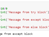 Try Except Else Finally Blocks In Python