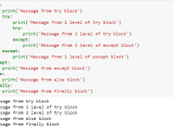 Try Except Else Finally Blocks In Python