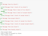 Try Except Else Finally Blocks In Python