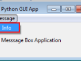 Create Message Box In Python Gui Application