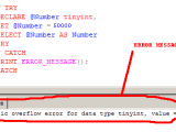 Exception Handling In Sql Server Try Catch
