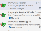 Playwright Extensions For Visual Studio Code