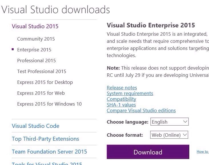 Visual Studio 2015 is available now – Learn For Famous