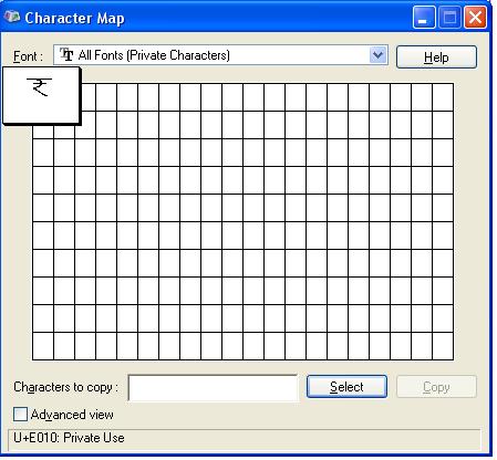 Create Rupee (INR) symbol for keyboard | dotnetask