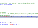 Web Configuration Connection String Setting In Asp Net Mvc 3 Using