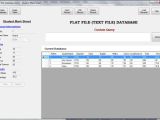Flat File Database System