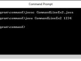 Command Line Argument In Java