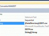 Data Driven Testing Using Selenium Webdriver In C