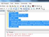 Throw Statement In Sql Server 2012