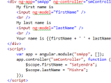 Angularjs Controllers And Scopes