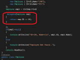 Anonymous Methods And Lambda Expressions In C