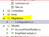 Code First Migration In Entity Framework Part Five