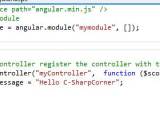 Controllers In Angularjs