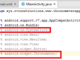 Create A Chronometer In Android App Using Android Studio