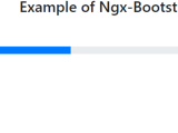 Create Progress Bar Using Ngx Bootstrap In Angular 8