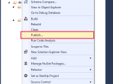 Create Sql Server Database Project With Visual Studio