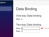 A Detailed View At Data Binding In Blazor