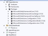 Entity Framework 7 Code First Using Cli