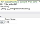 Entity Framework 7 Code First Using Cli