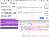 Executing Fetch Xml With Webapi In Dynamics 365 Using Javascript