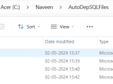 Execute Multiple Sql Files On Single Go In Sql Server