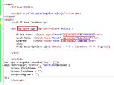 First Application With Angularjs