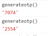 Generate Otp In Javascript