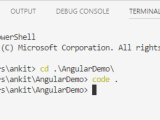 Getting Started With Angular 5 Using Visual Studio Code