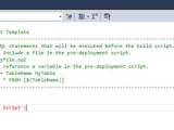 Pre Deployment And Post Deployment Script Sql Database Project