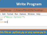 Preliminary Practices On Python Programming
