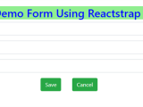 Add Reactstrap Components In Reactjs