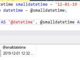 Sql Date Time Statement