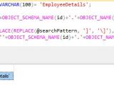 Sql Replace Function