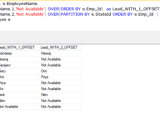 Sql Server Analytic Functions