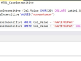 Sql Server Collations Case Sensitivity And Insensitivity