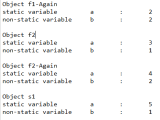 Static Instance Variable And Non Static Instance Variable Difference Java
