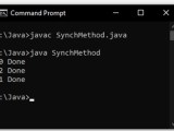 Thread Synchronization In Java