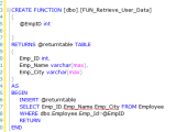 Using Code Snippets In Sql Server