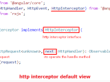 Using Http Interceptor Service In Angular App