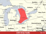 Area Code 226 Map Time Zone And Phone Lookup