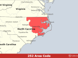 Area Code 252 Map Time Zone And Phone Lookup