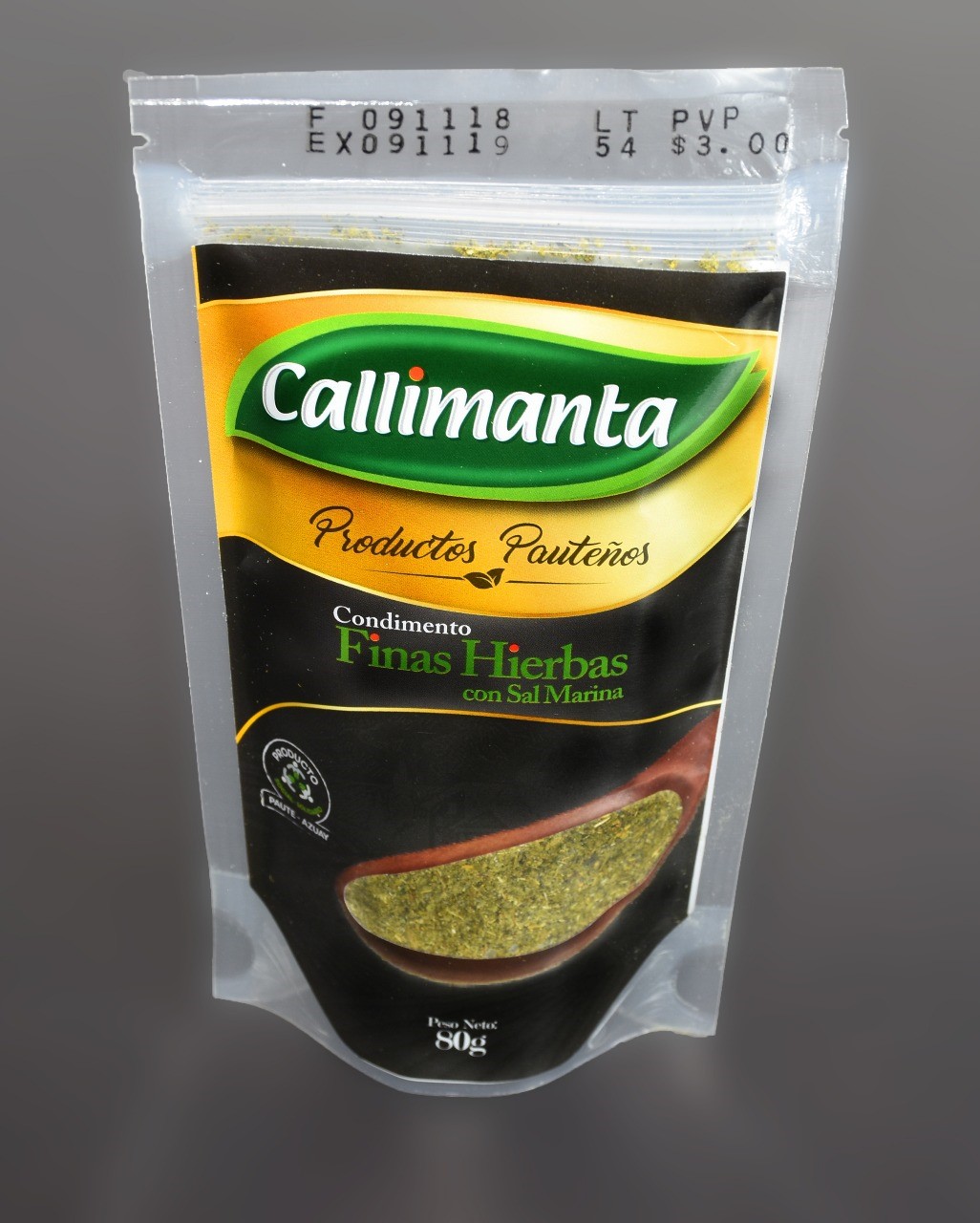 CONDIMENTO FINAS HIERBAS 80 GR – Callimanta