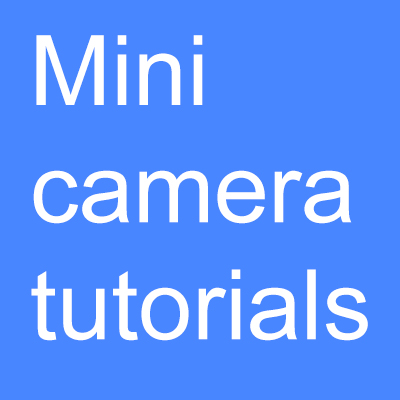 Mini camera feature instructions - camapp365