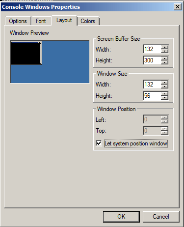 Configure your DOS Window – IT System Administrator Tuts