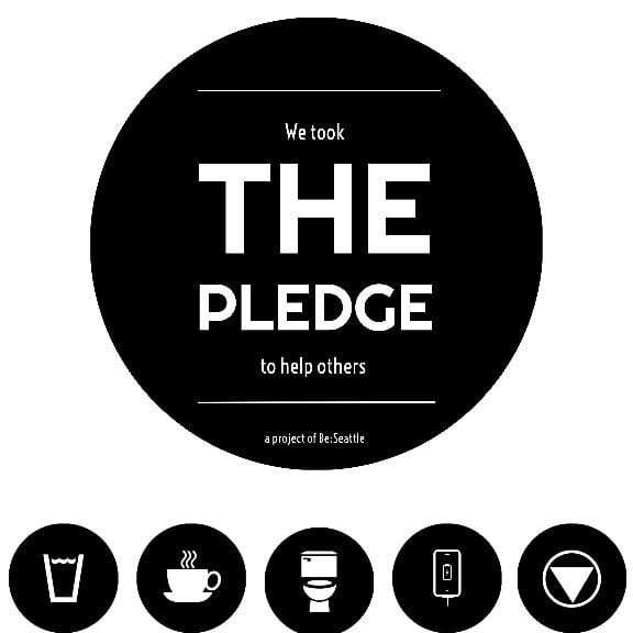The Pledge Sticker Example | CHS Capitol Hill Seattle