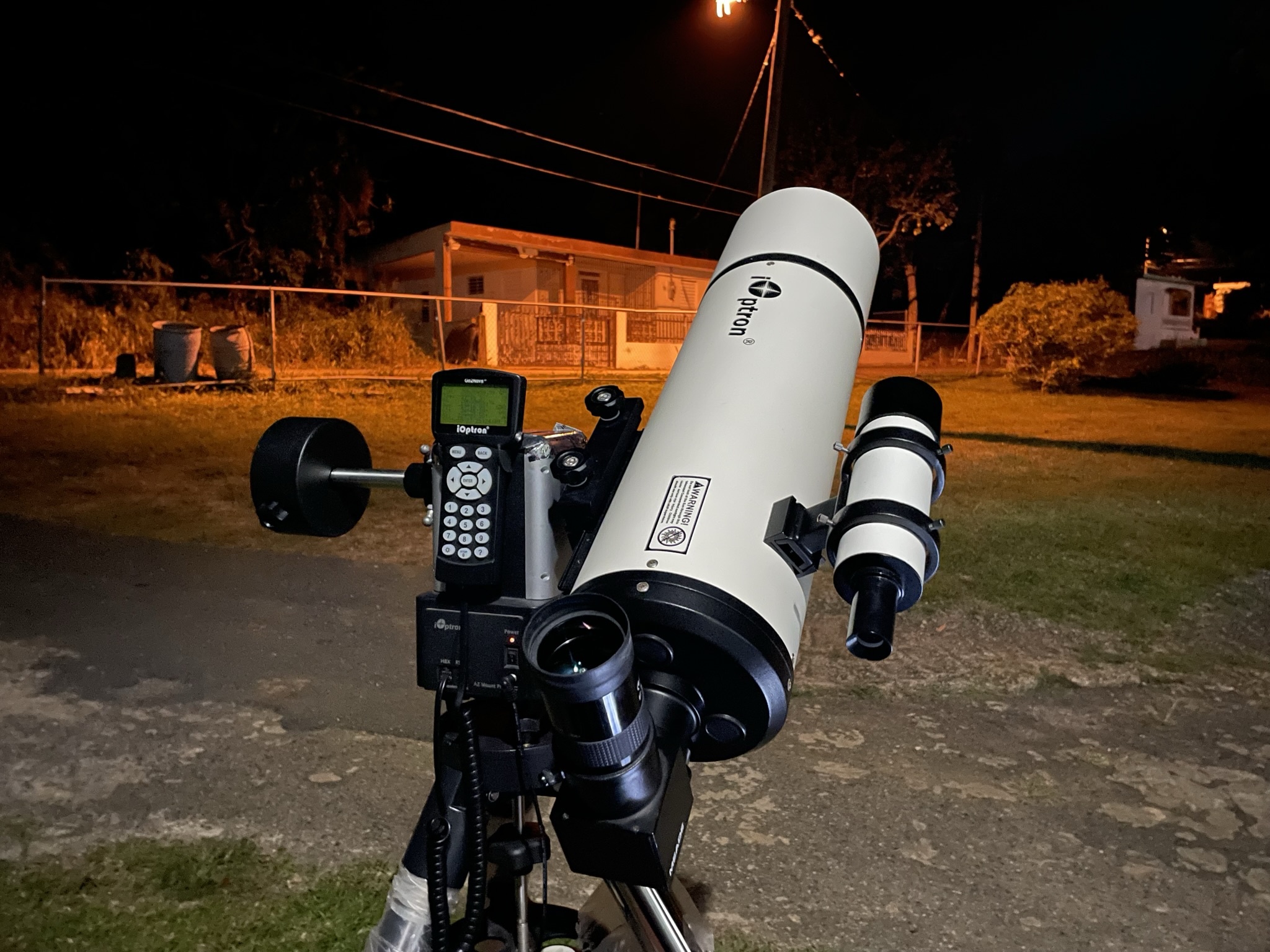 Observación con el iOptron 150 Rumak. La invasión de las hormigas ...